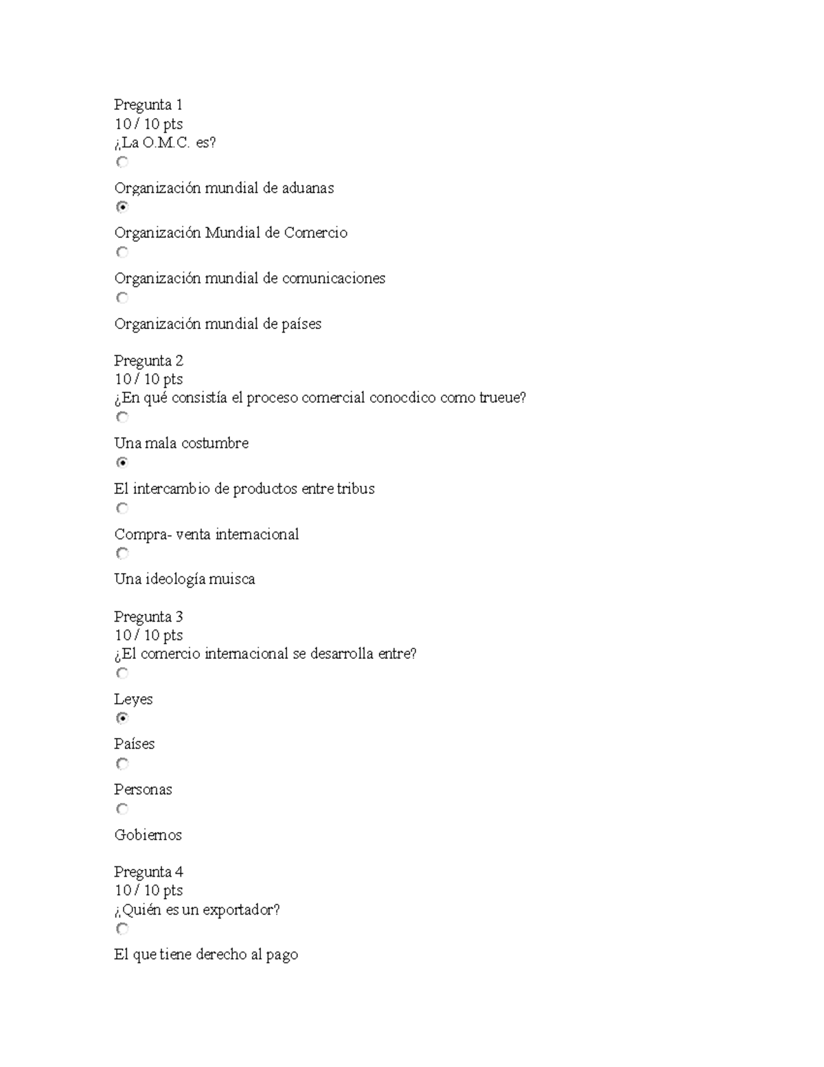 Parcial 2 27 Marzo 2020, preguntas y respuestas - Warning: TT: undefined function: 32 Pregunta 1 ...