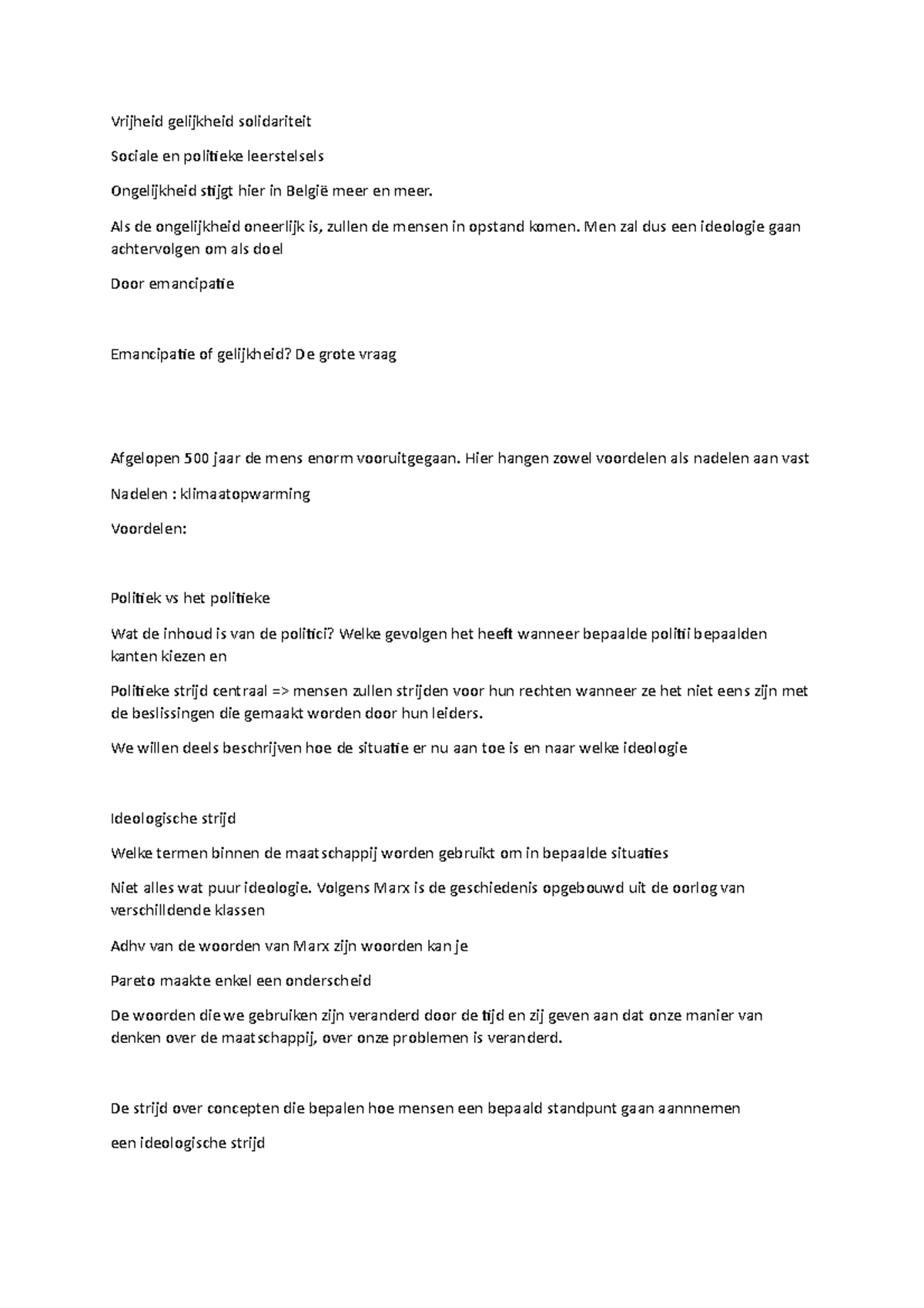 Vrijheid gelijkheid solidariteit - Vrijheid gelijkheid solidariteit ...