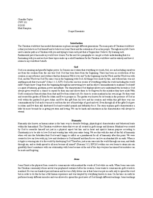 Benchmark ece 465 - Assignment - ECE 465 November 12, 2023 Professor Lawson Benchmark Lesson 2 ...