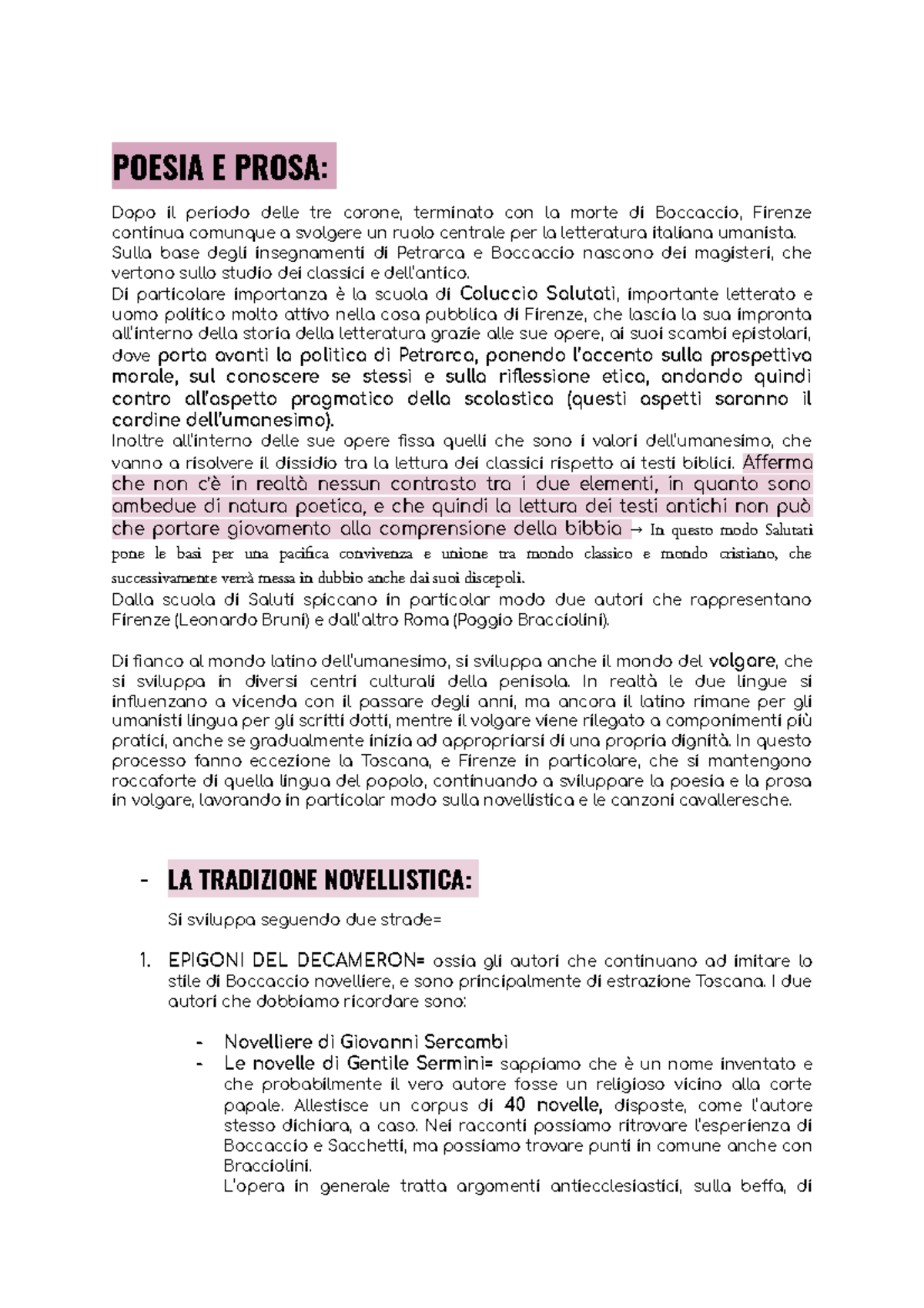 Poesia E Prosa dopo le tre corone - POESIA E PROSA: Dopo il periodo ...
