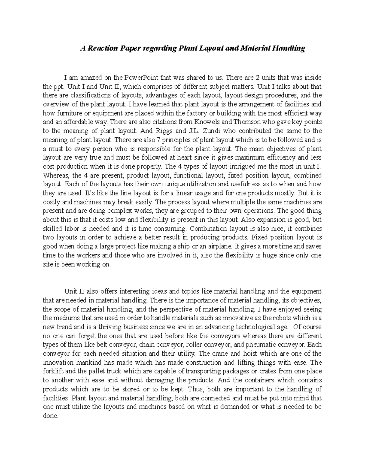 a-reaction-paper-regarding-plant-layout-and-material-handling-there