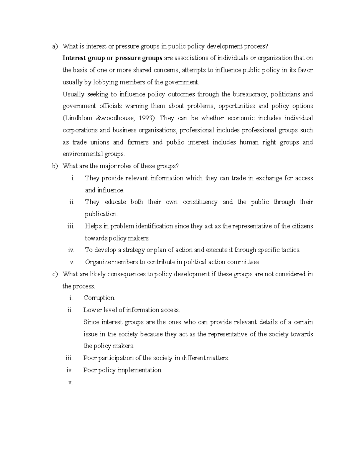 Public Policy Analysis WORK A What Is Interest Or Pressure Groups In public-policy-analysis-work-a-what-is-interest-or-pressure-groups-in