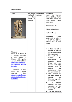 2 - NONE - Chapter 2: The Structure of Art: Form and Design Jeffrey ...