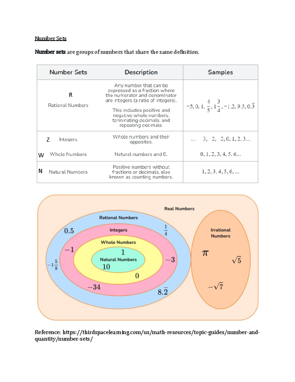 Chapter%202%20-%205-Quantifiers%201 - Number Sets Number sets are ...