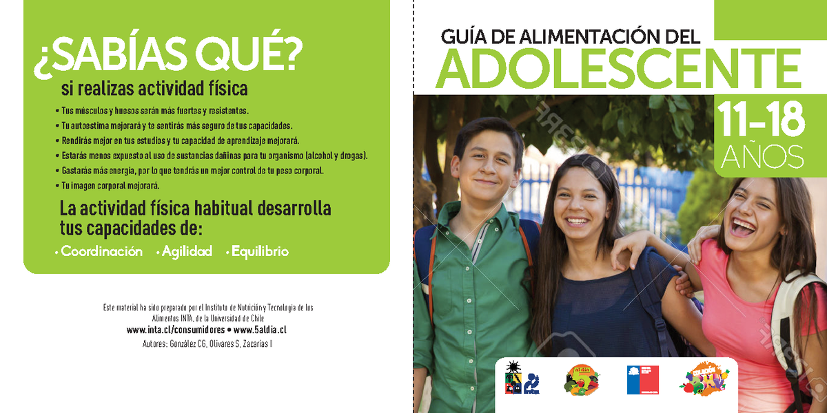 Guia alimentación-adolescente - GUÍA DE ALIMENTACIÓN DEL ADOLESCENTE 11 ...