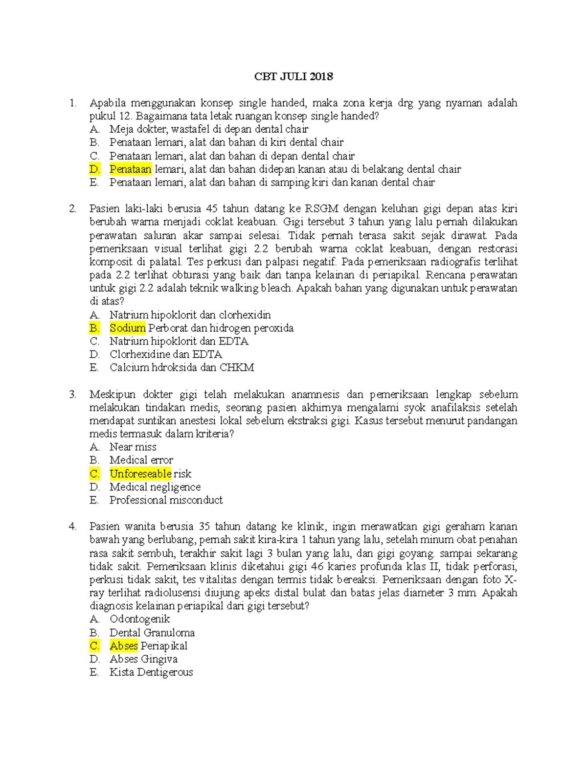 2018 CBT JULI - j;khkhugfitd - CBT JULI 2018 Apabila menggunakan konsep single handed, maka zona ...