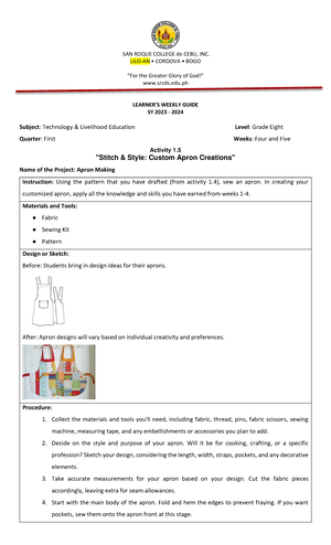 EIM- Grade-10 First-Q Module-4-WEEK-5-6 - 10 Technical and Vocational ...