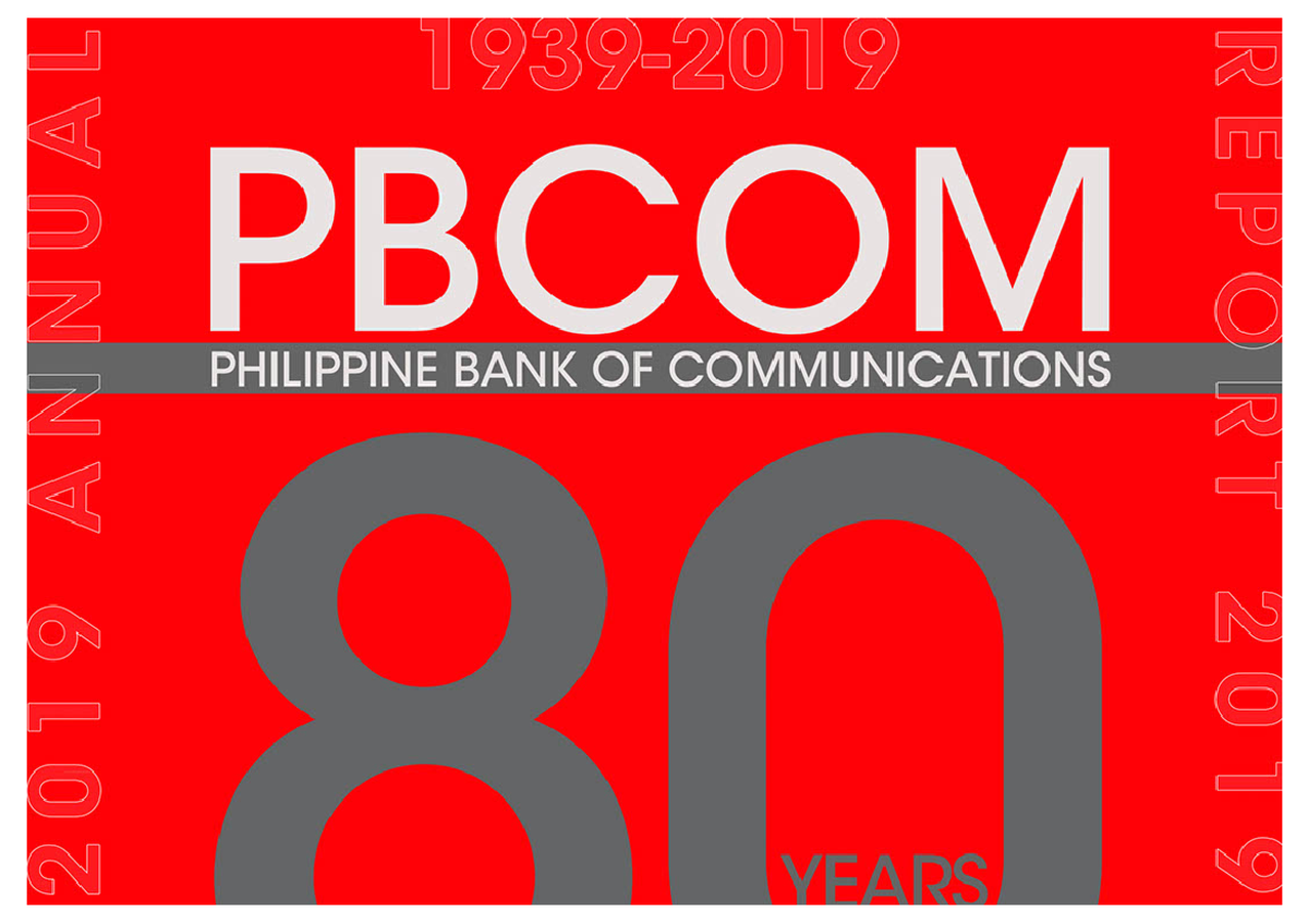 Pbcom Annual Report 2019 - C ON TENT - L oo k ing Be y ond - Our Vis ...