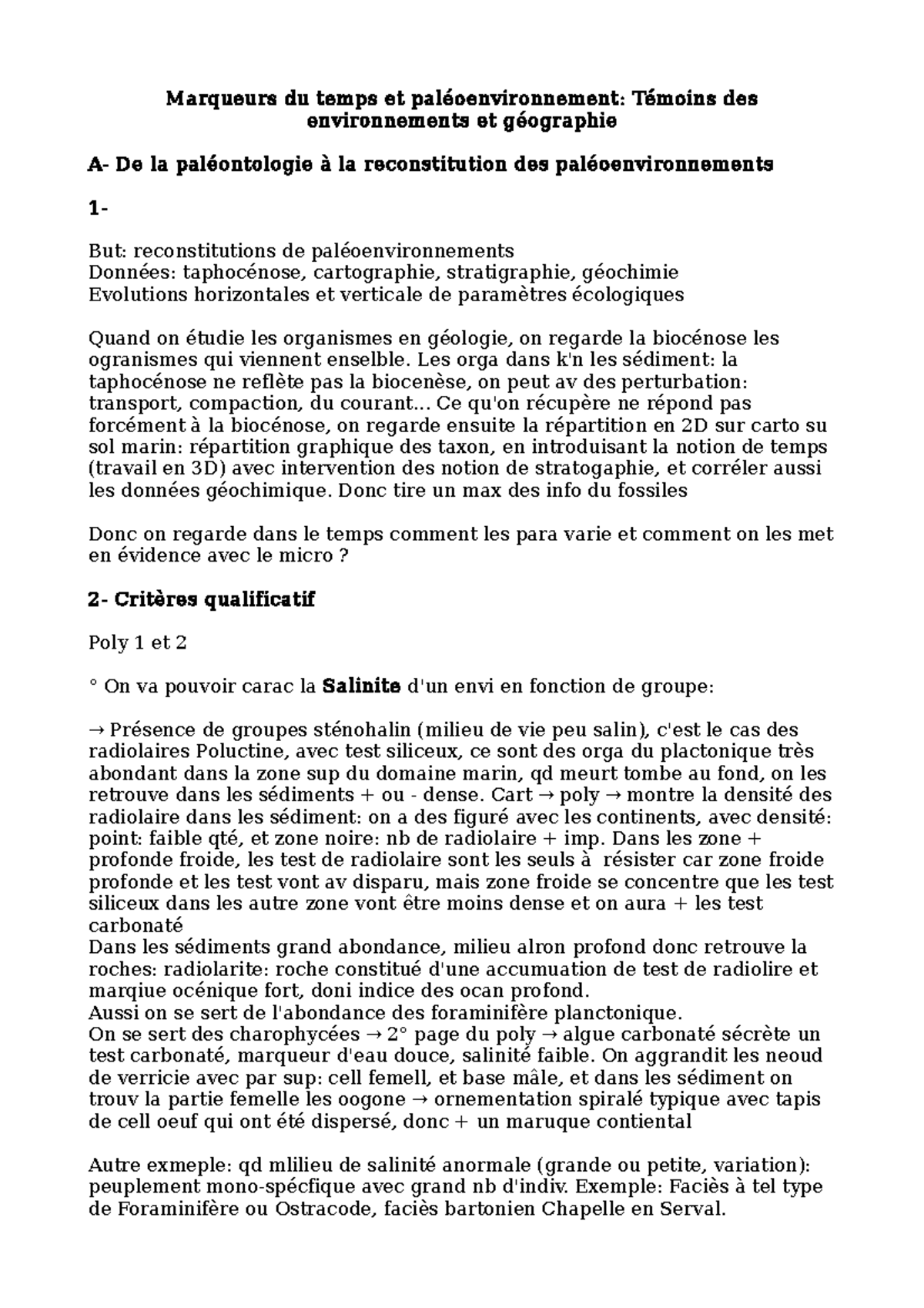 Marqueur du temps 2 - Cours magistral effectué - Marqueurs du temps et ...