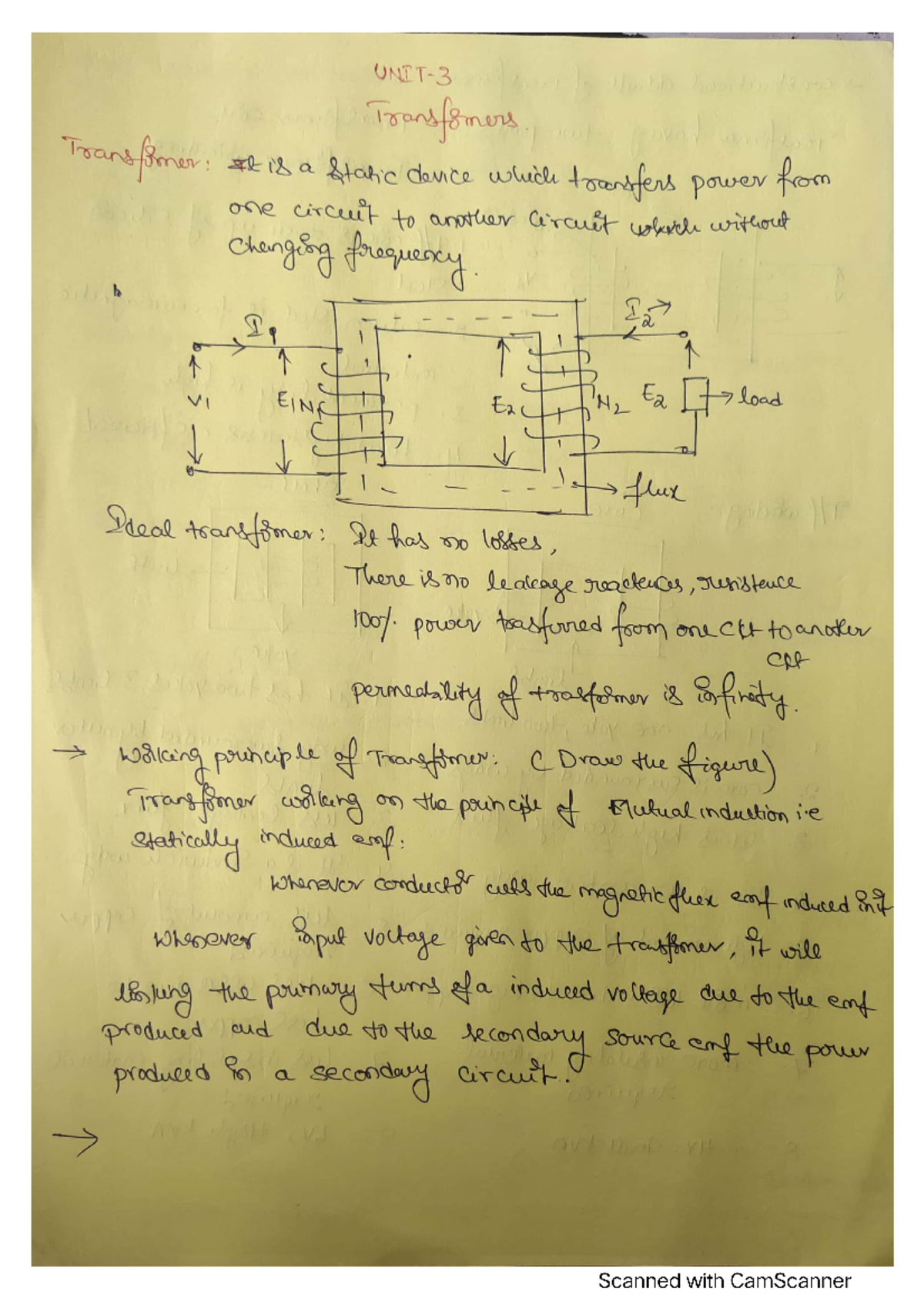 BEEunit -3 notes - basic electrical engineering - Studocu