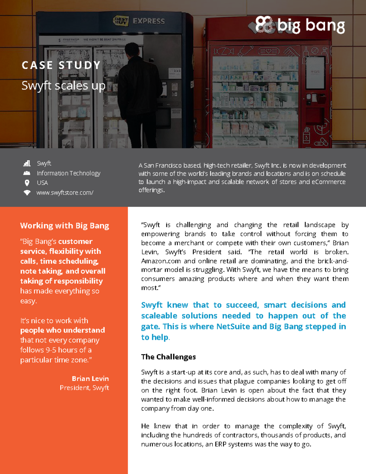 Case Study Swyft - sdfss - Information Technology Swyft USA swyftstore ...