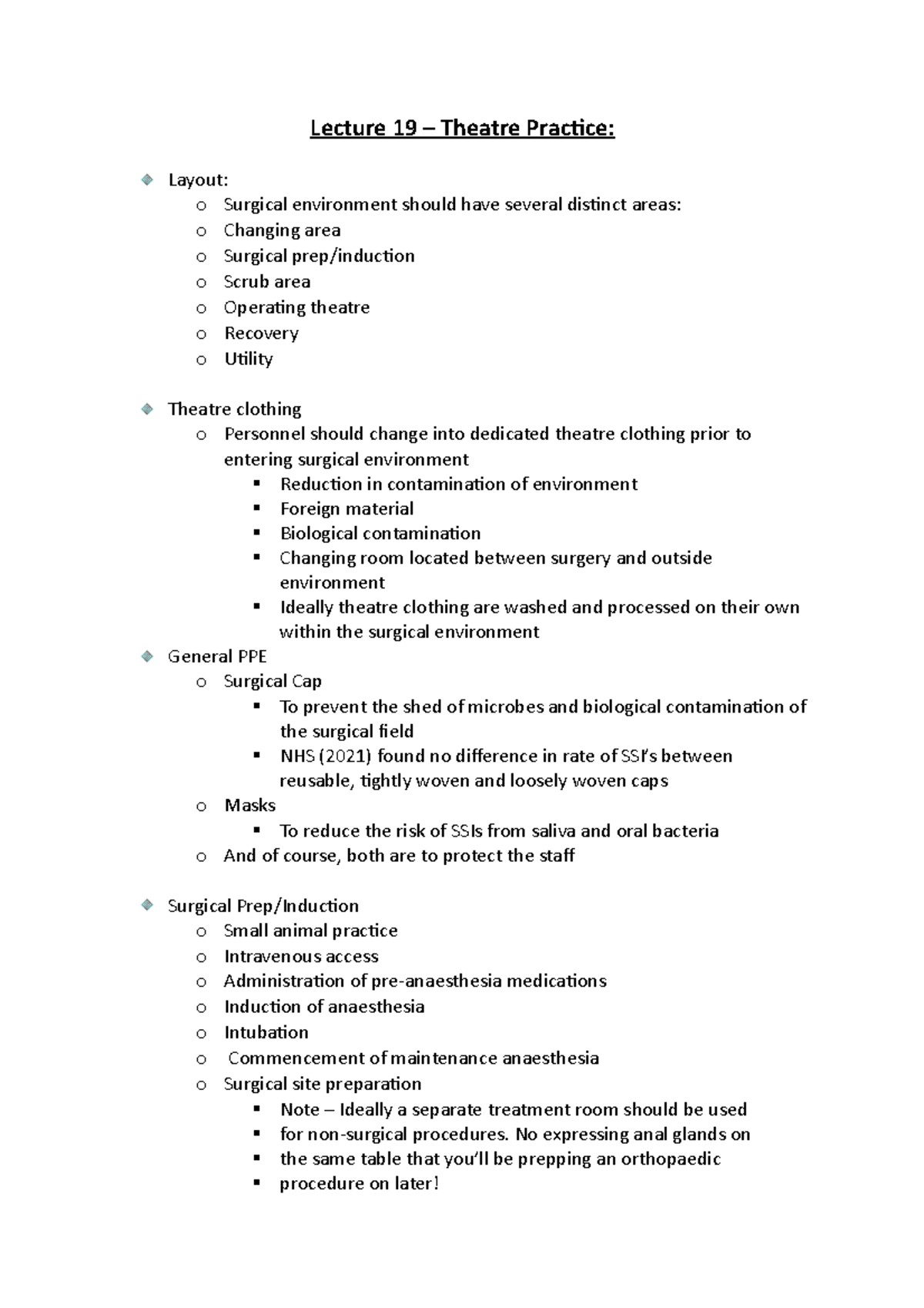 Lecture 19 – Theatre Practice - Lecture 19 – Theatre Practice: Layout ...