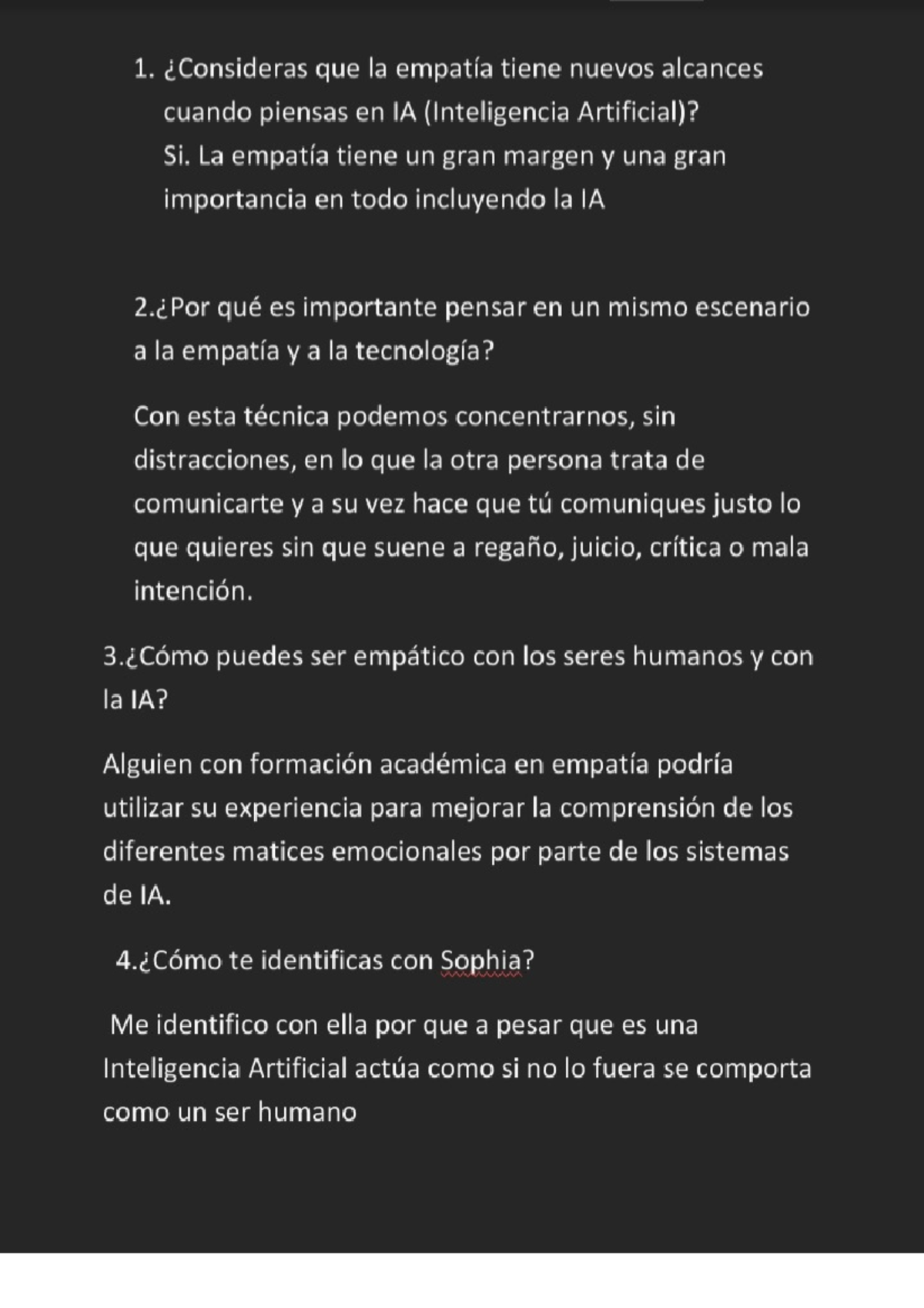 Empatia JFHU u2 - mmmmmm - Lógica y programación estructurada - Studocu