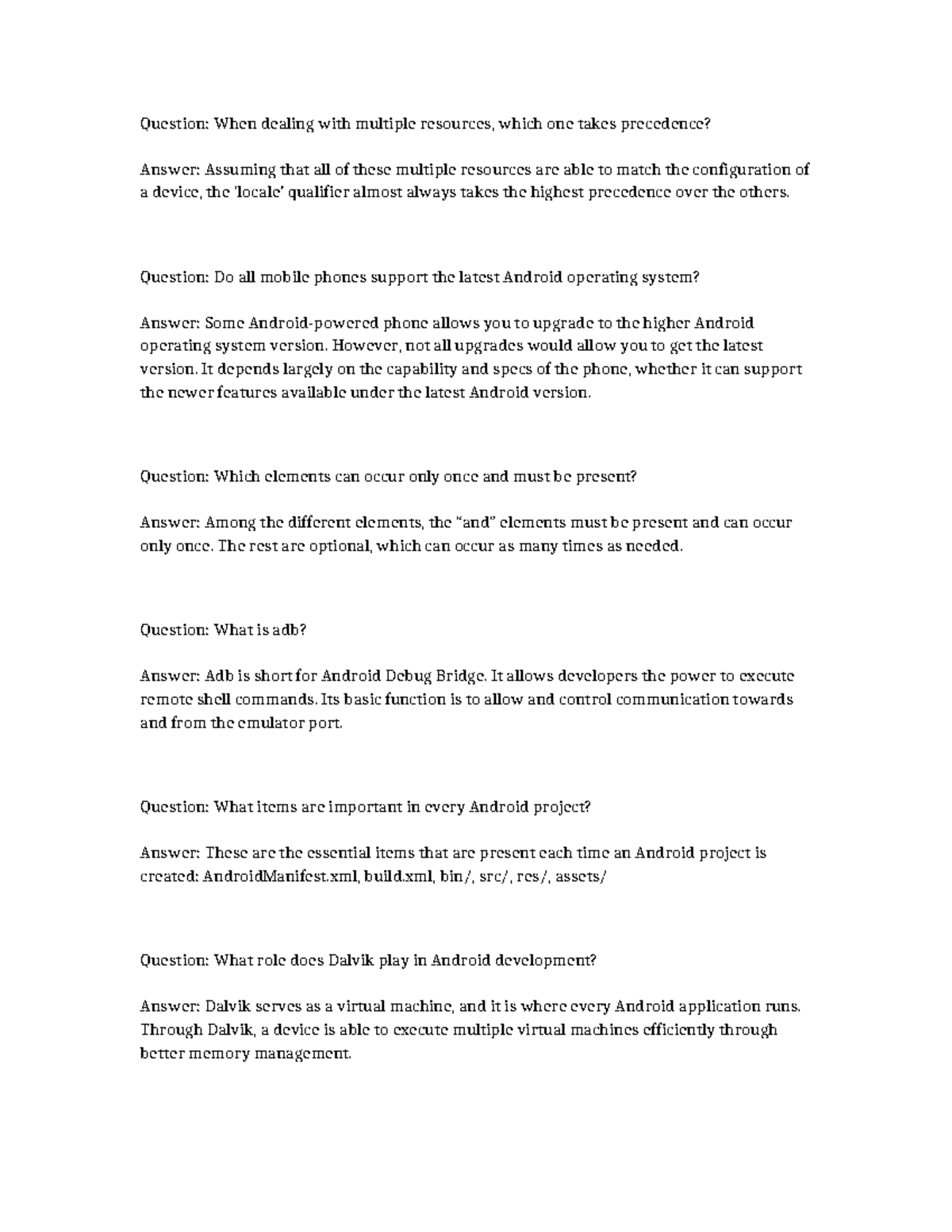 Impofo wanness slic - Class notes - Question: When dealing with ...