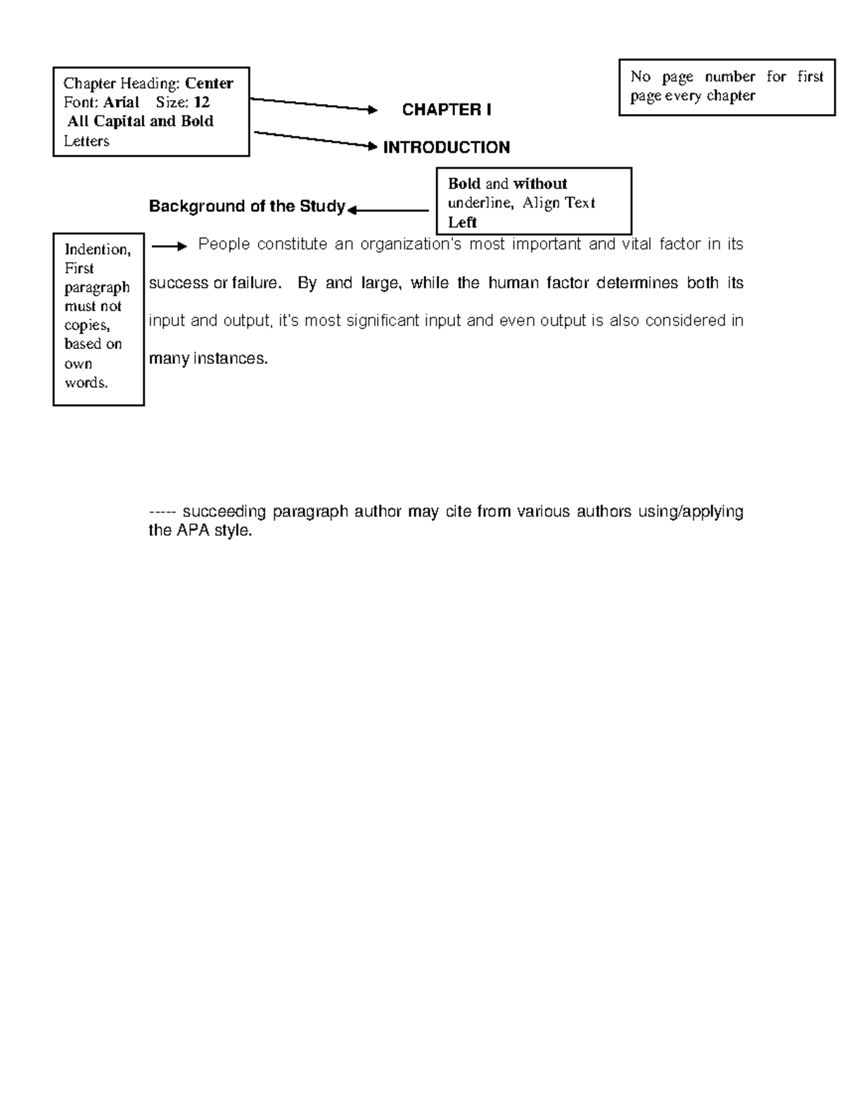 Module 5 Research Format and Outline Guide - CHAPTER I INTRODUCTION ...