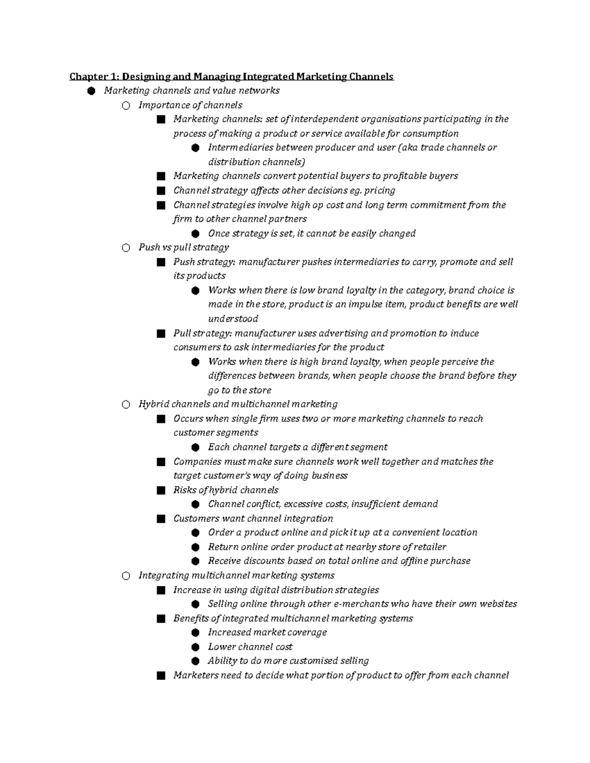 MKT SU5 - Slides - Chapter 1: Designing and Managing Integrated ...
