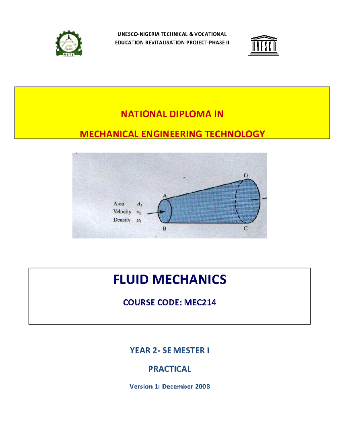 208107344-Mec-214-Fluid-Mechanics-Practical of department of mechanical ...
