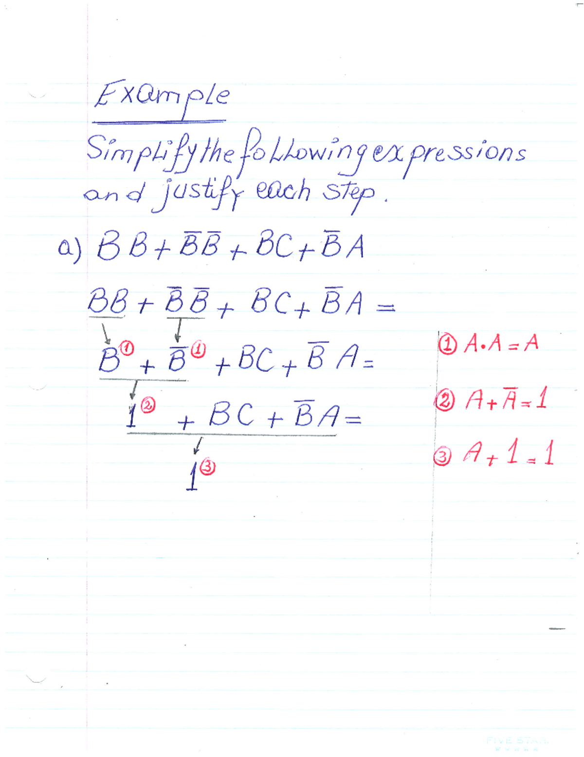 Computer Numbers Systems and Boolean Algebra Course Notes Part 6 ...