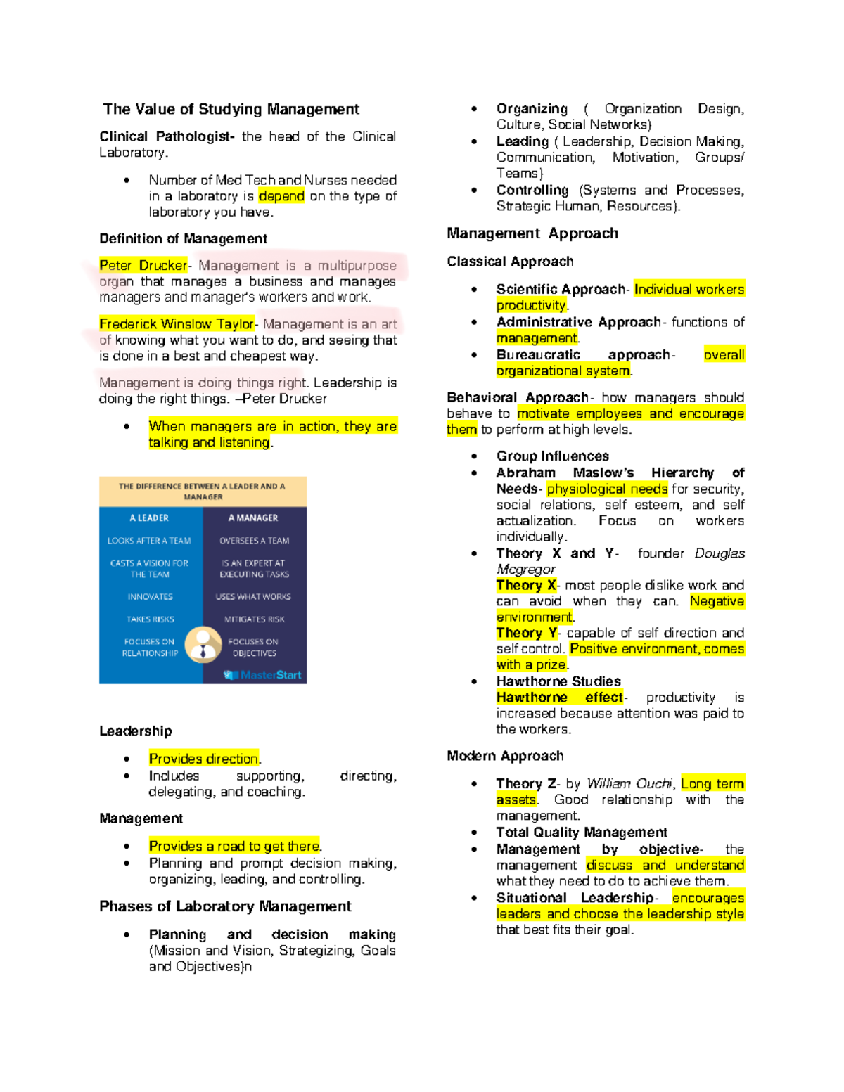 Lab-Man-updateddd - Laboratory Management Trans - The Value of Studying ...
