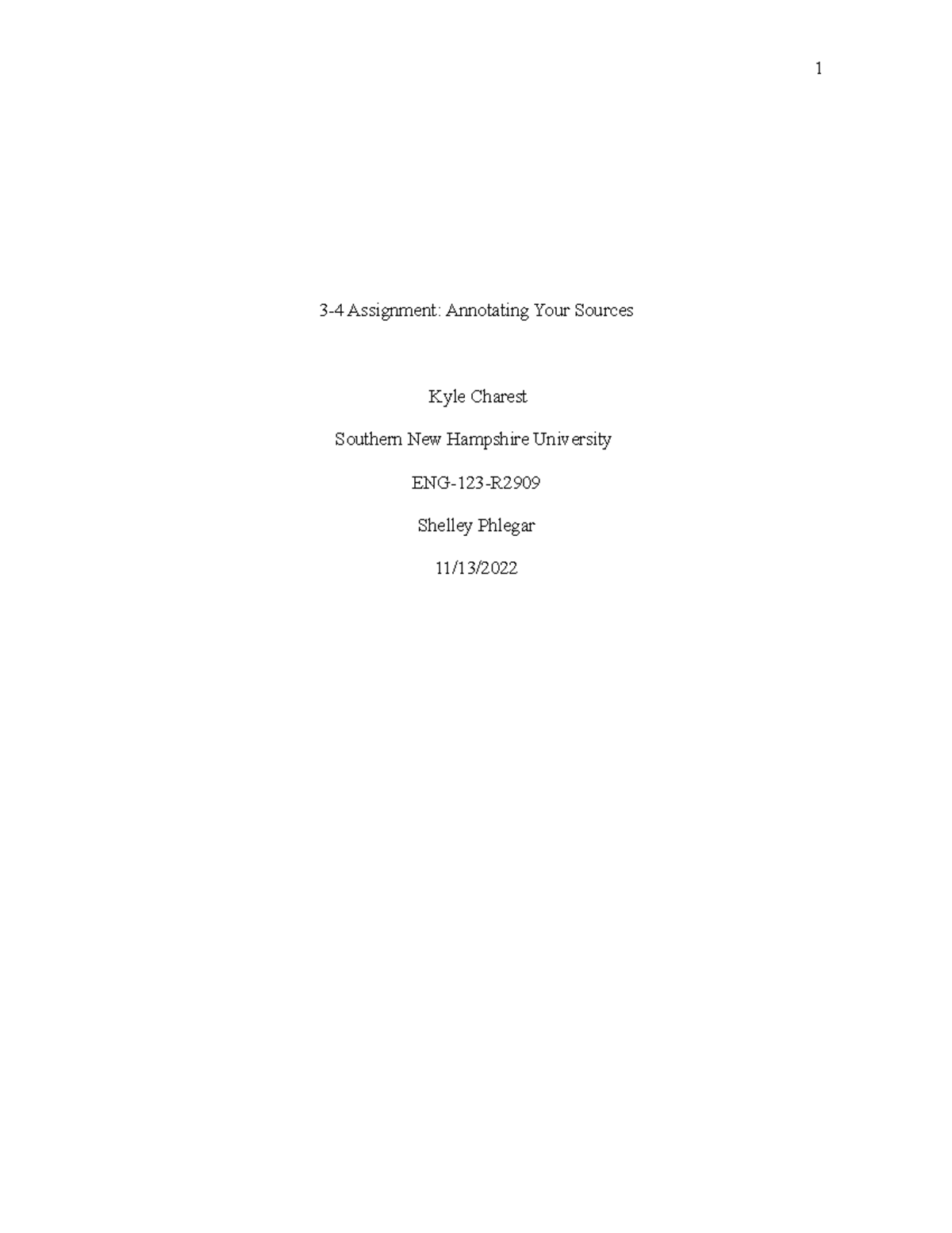 3-4 Assignment Annotating Your Sources - (2021, November 12). Clean energy transition. CQ - Studocu