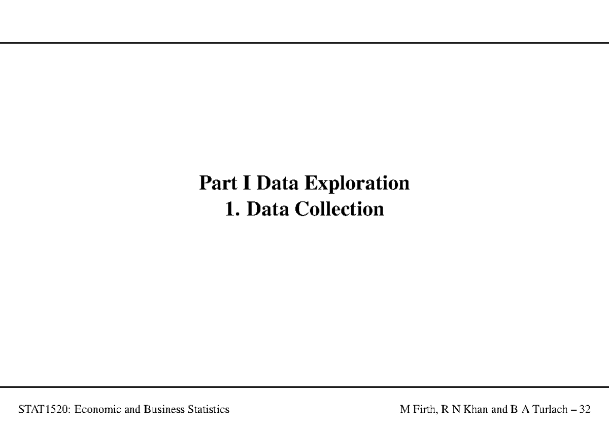 Chapter 01 - Part I Data Exploration 1. Data Collection Learning ...