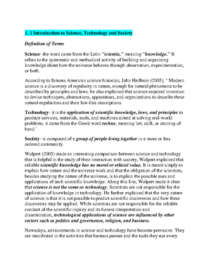 [Solved] Historical Development of STS concept map - Science ...