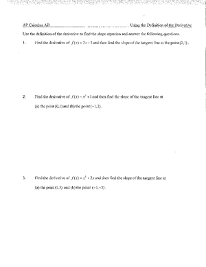 AB Calc Limit review - AP CALCULUS AB LIMIT REVIEW Use the graph to ...