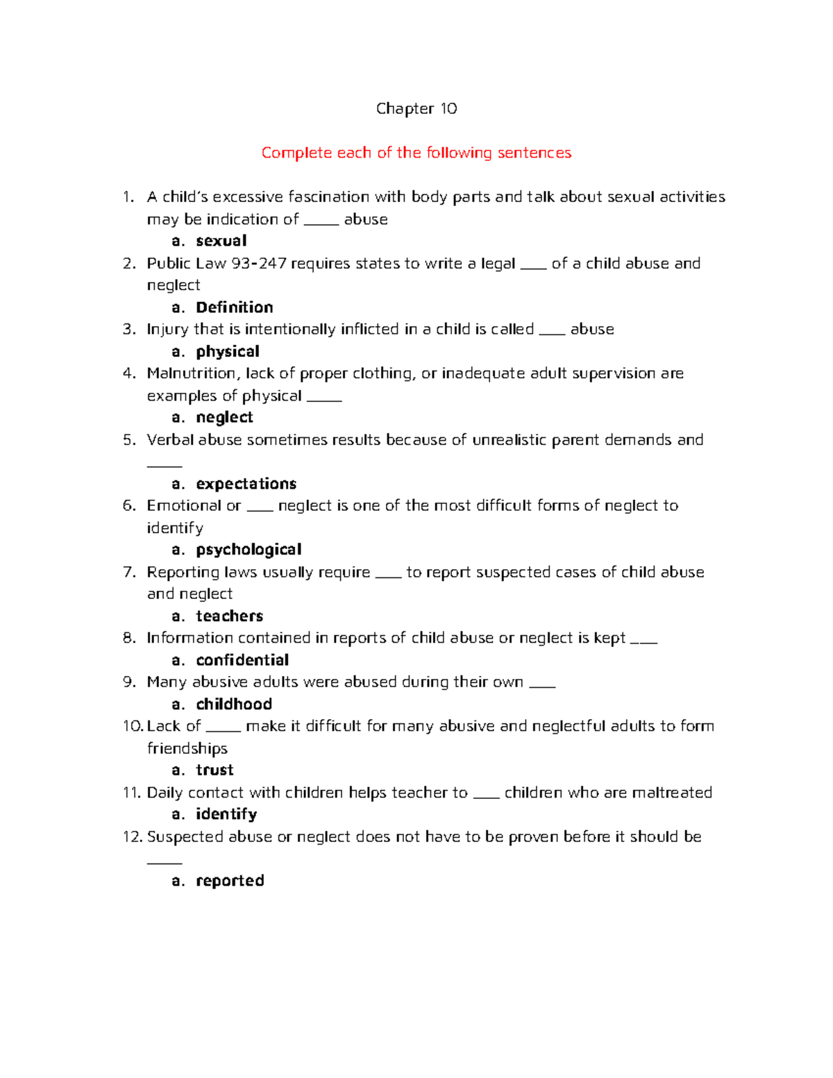 ECE 102 Chapter 10 - Chapter 10 Complete each of the following ...