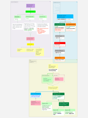 Gout Tx SG - Gout Tx study guide - Gout Treatment —Pharm III Exam 3 ...