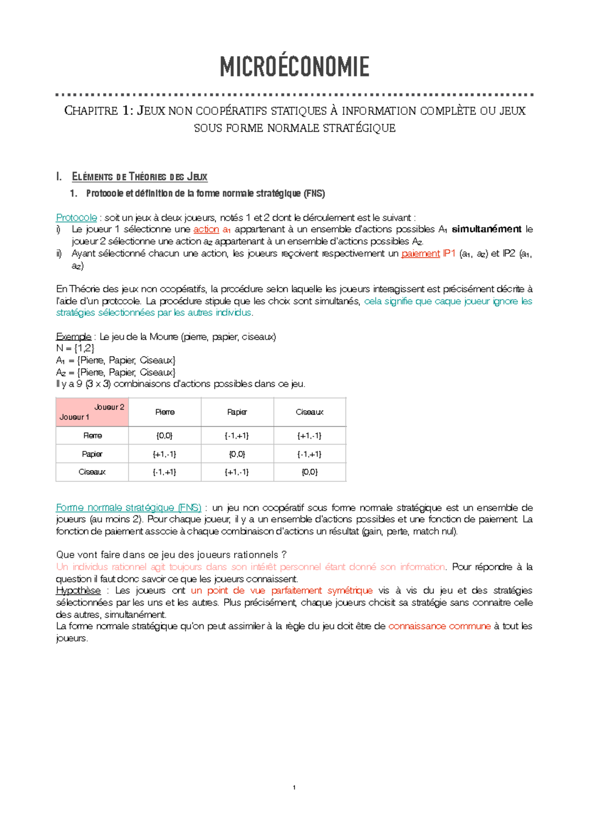 Microéconomie 1 - Warning: Error during font loading: XMLHttpRequest is not defined Warning ...