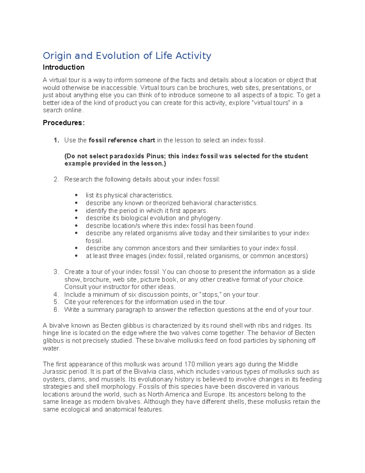 Origin evolution life activity (1) - Origin and Evolution of Life ...