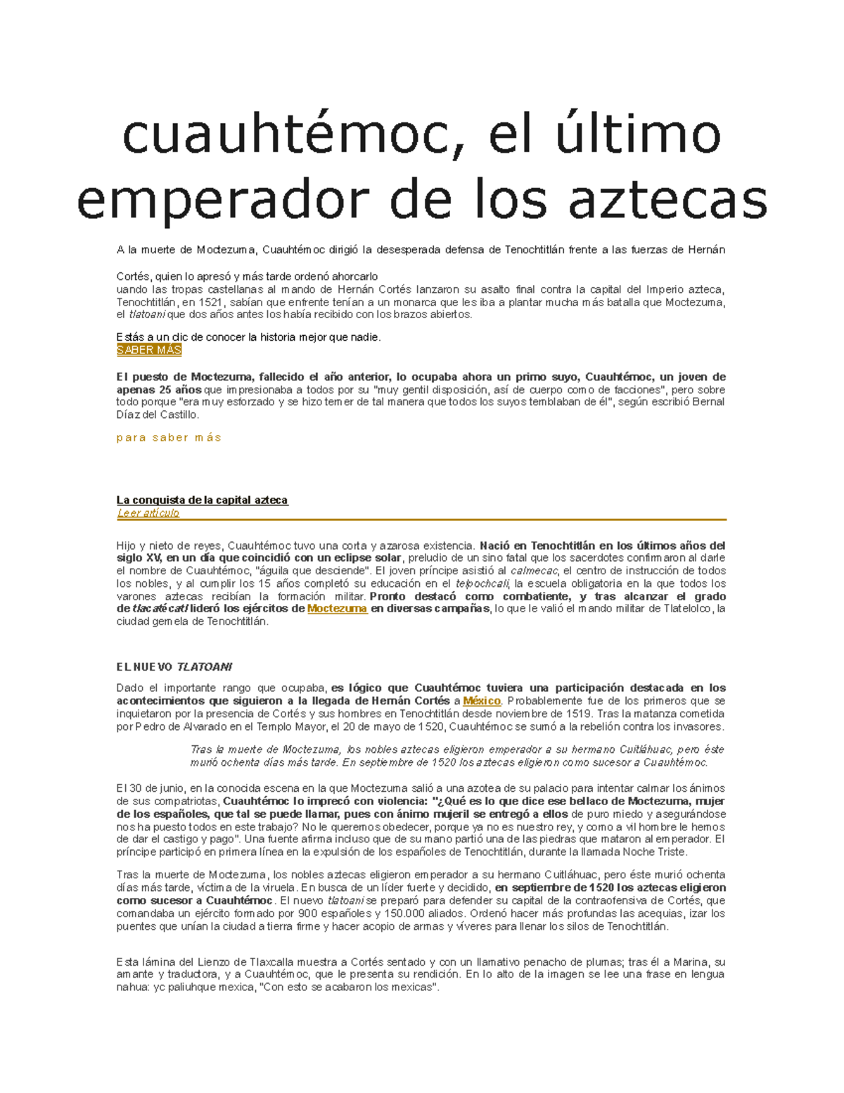 Universidad Autónoma DEL Estado DE México - cuauhtémoc, el último ...