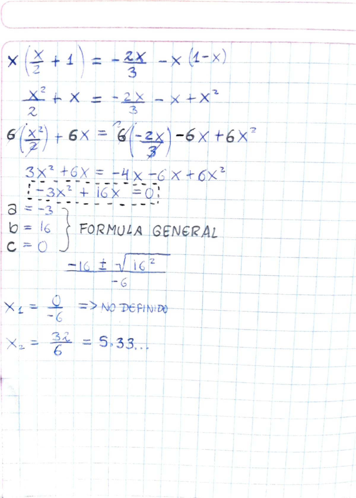 Pregunta 3 - pa1 - Matematica - x+1=-&X -x 4-x) X+x = -2x-x tx 2 3 6 ...