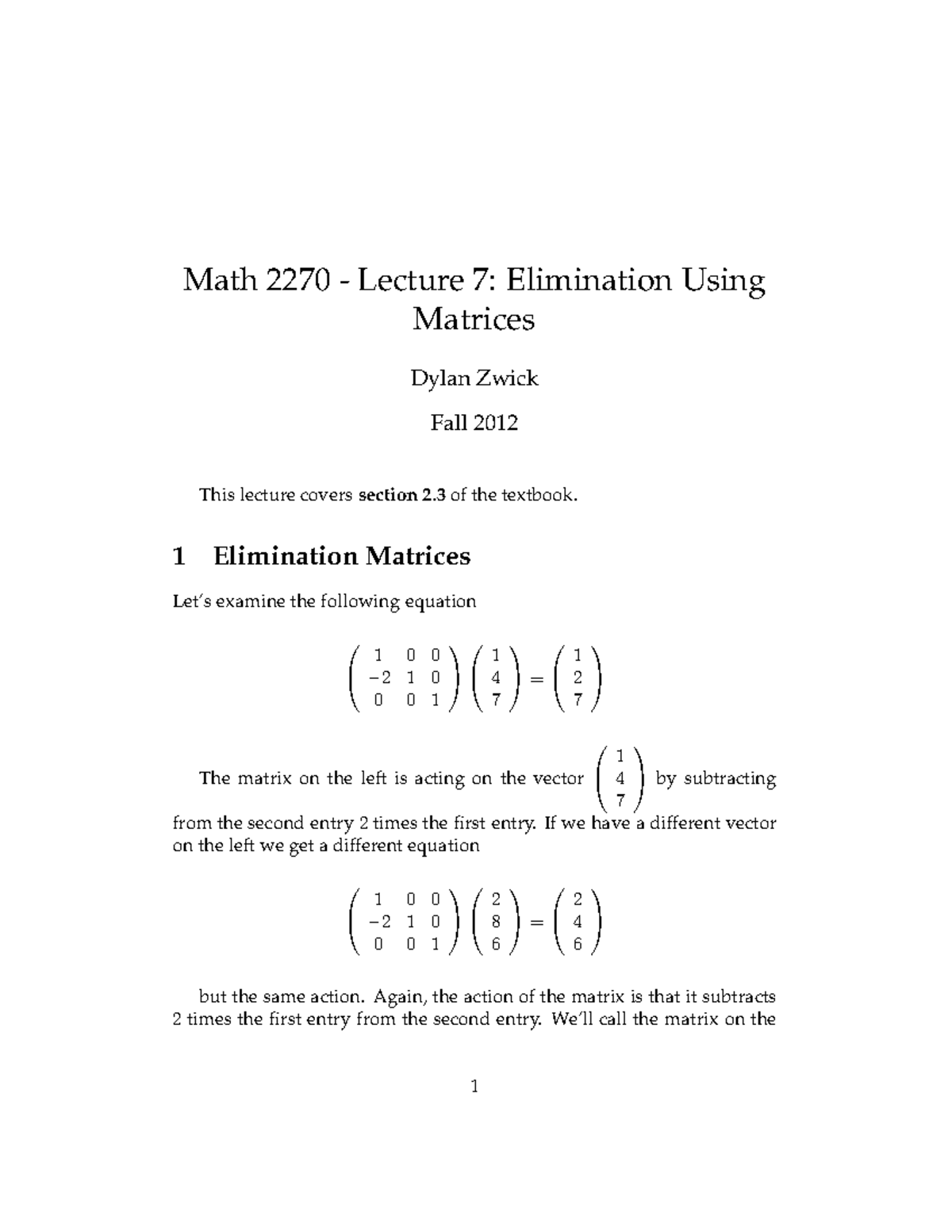 Lecture Notes Lectures 7 9 With Examples Warning Decodescan Unexpected Mcu Data
