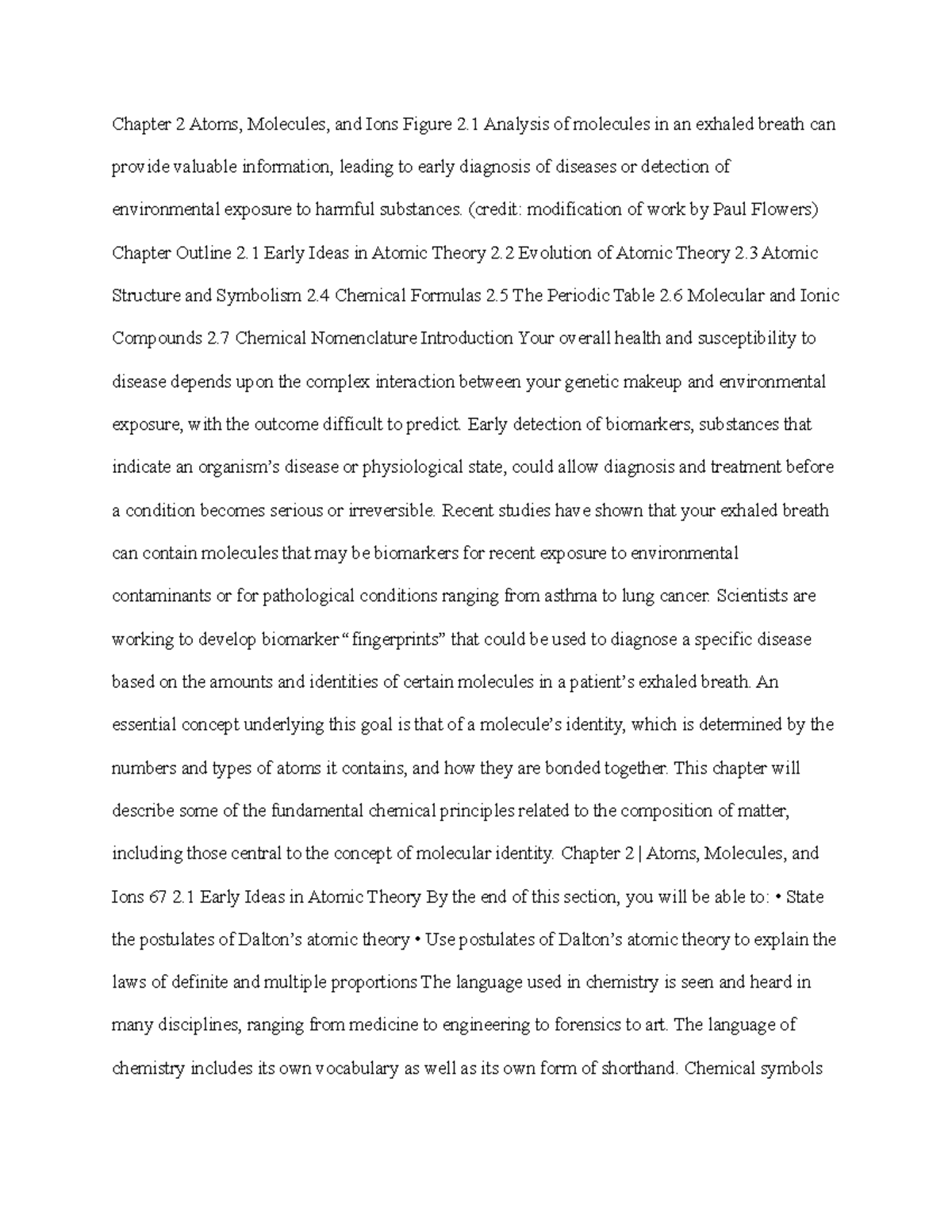 Chemistry 7 - Chem Lec notes 2023 spring - Chapter 2 Atoms, Molecules ...