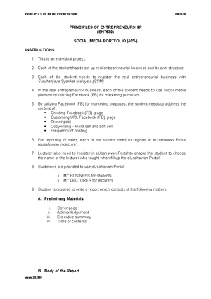 MGT 400 Group Assignment - MGT 400 INTRODUCTION TO MANAGEMENT GROUP ...