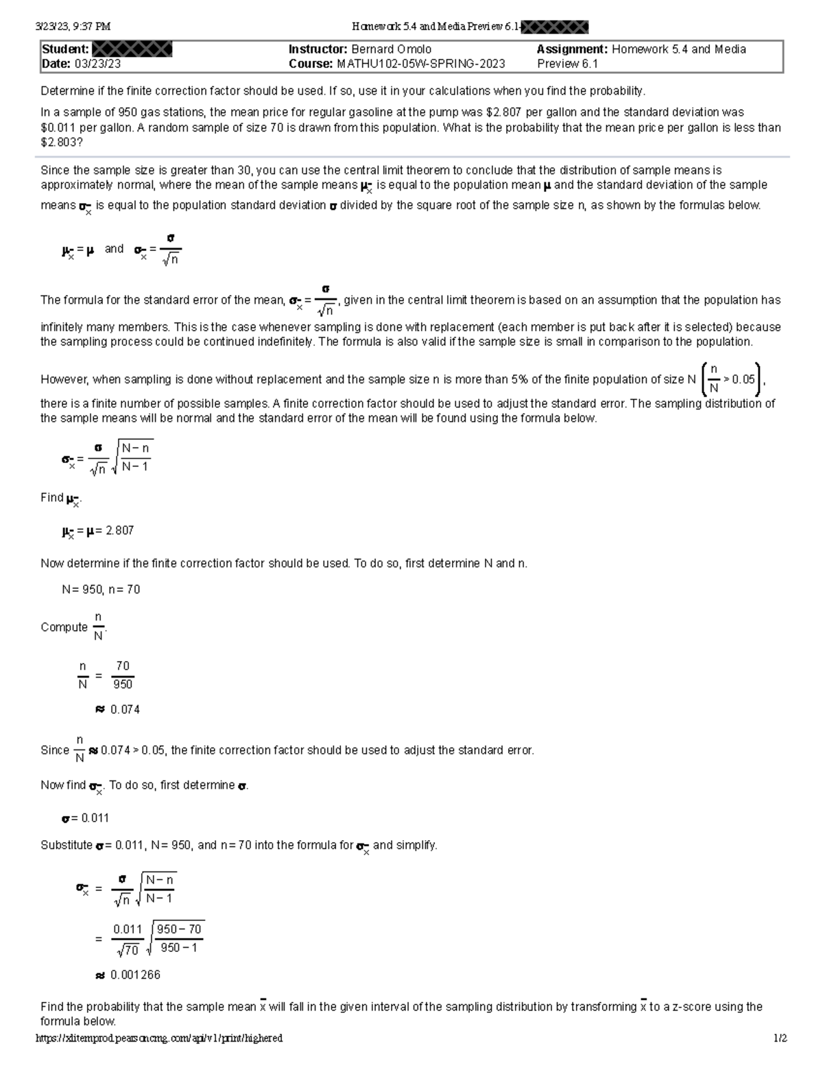 Homework 5.4 pt3 - n/a - 3/23/23, 9:37 PM Homework 5 and Media Preview ...