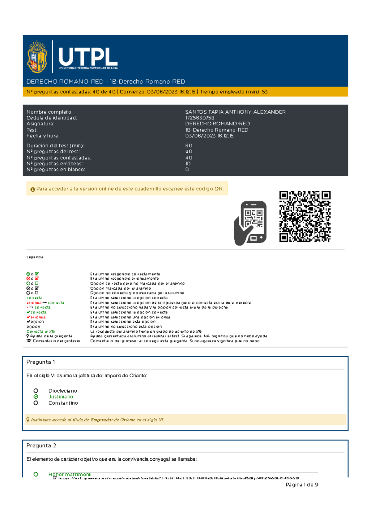 Derecho Romano - DERECHO ROMANO-RED - 1B-Derecho Romano-RED Nº ...
