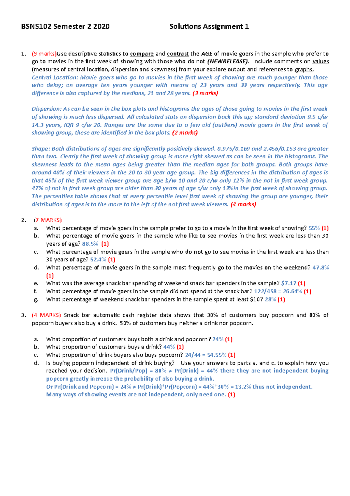 Assignment 1 solutions - Warning: TT: more functions defined than expected Warning: TT: more ...