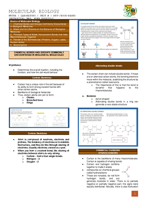GEN BIO 1 Reviewer - this is a module for general biology. it contains ...