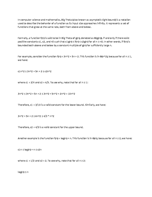 Small Oh - The small Oh notation, denoted by the symbol 'o', is a ...