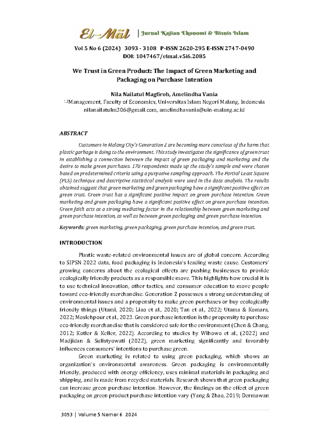 El+Mal 2085 V5N6 - aaaaaaaaaaaaaaaaaaa - DOI: 1047467 /elmal 5 i 6 ...