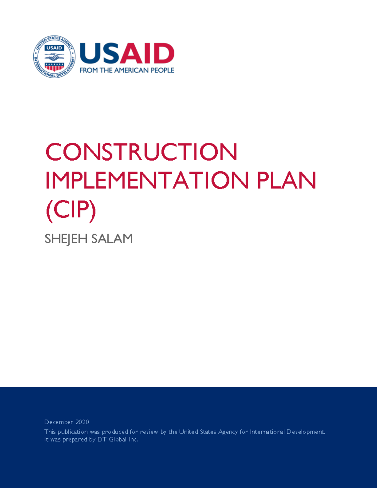 Methodology - Working - Detail attached - Draft Construction ...