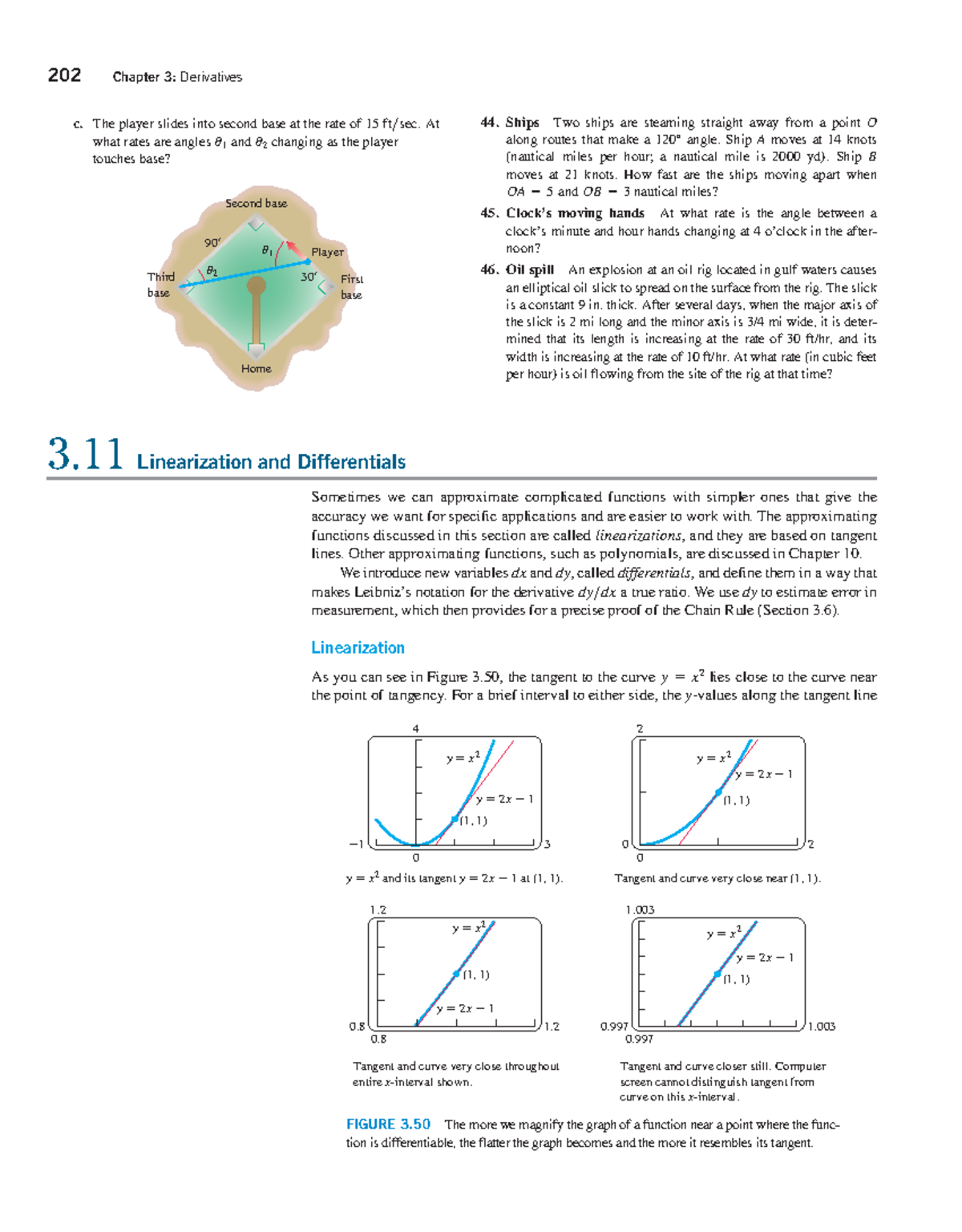 Math ch3-11 - math work - 202 Chapter 3: Derivatives c. The player ...