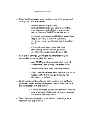 Pedi Notes - Congenital heart disease is the most common associated ...