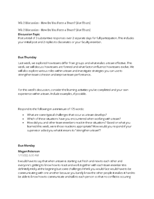 [Solved] Understanding diversity Define diversity in teams by ...