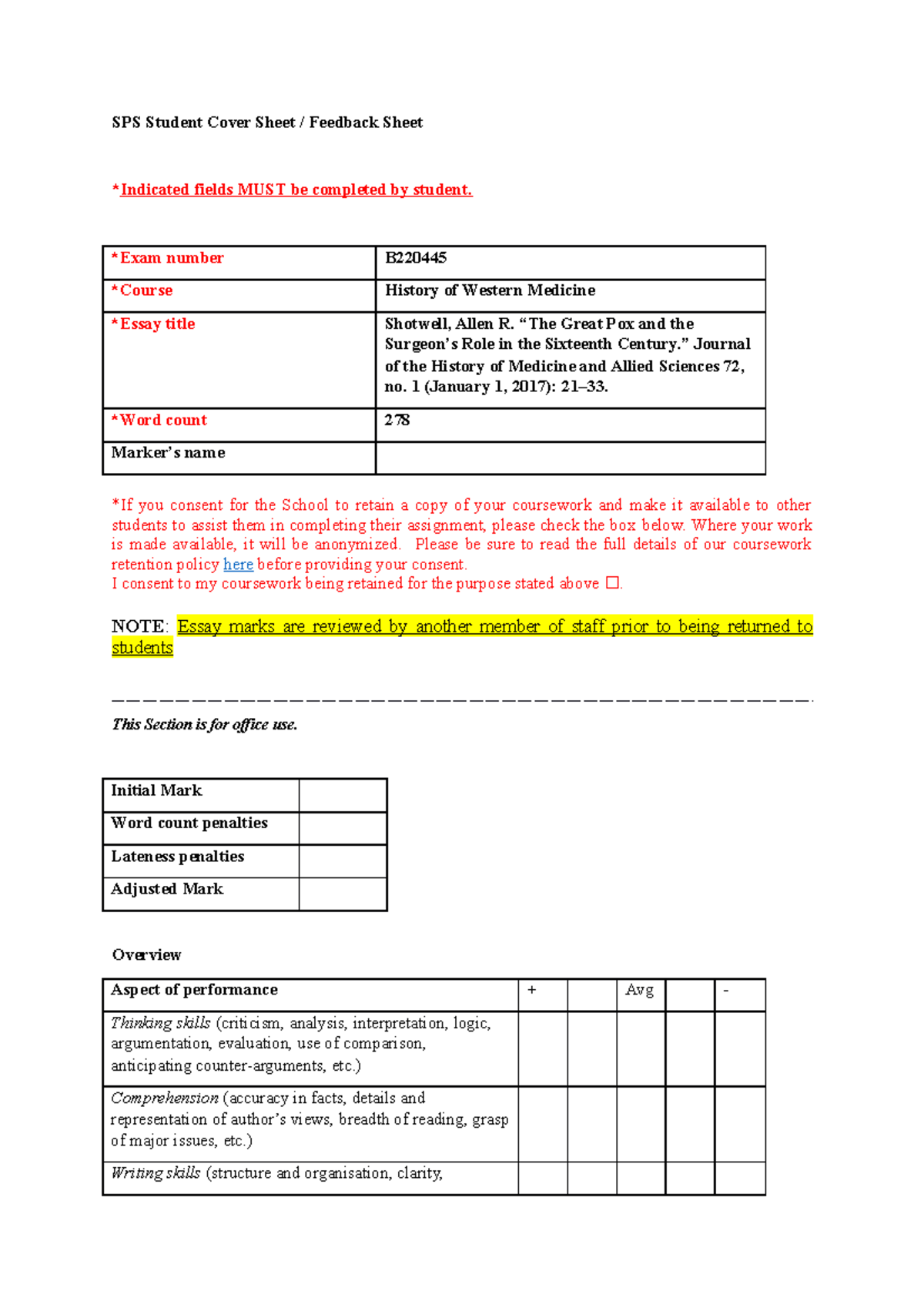 Shotwell, Allen R. “The Great Pox and the Surgeon’s Role in the ...