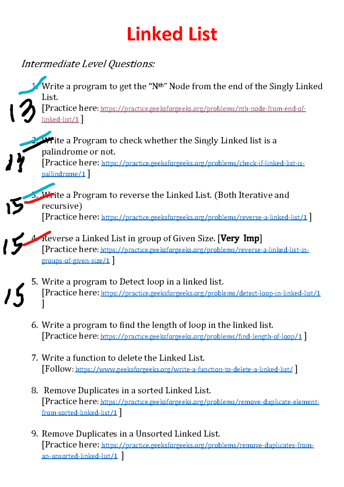 Linked List 2 - Warning: TT: undefined function: 32 Linked List ...