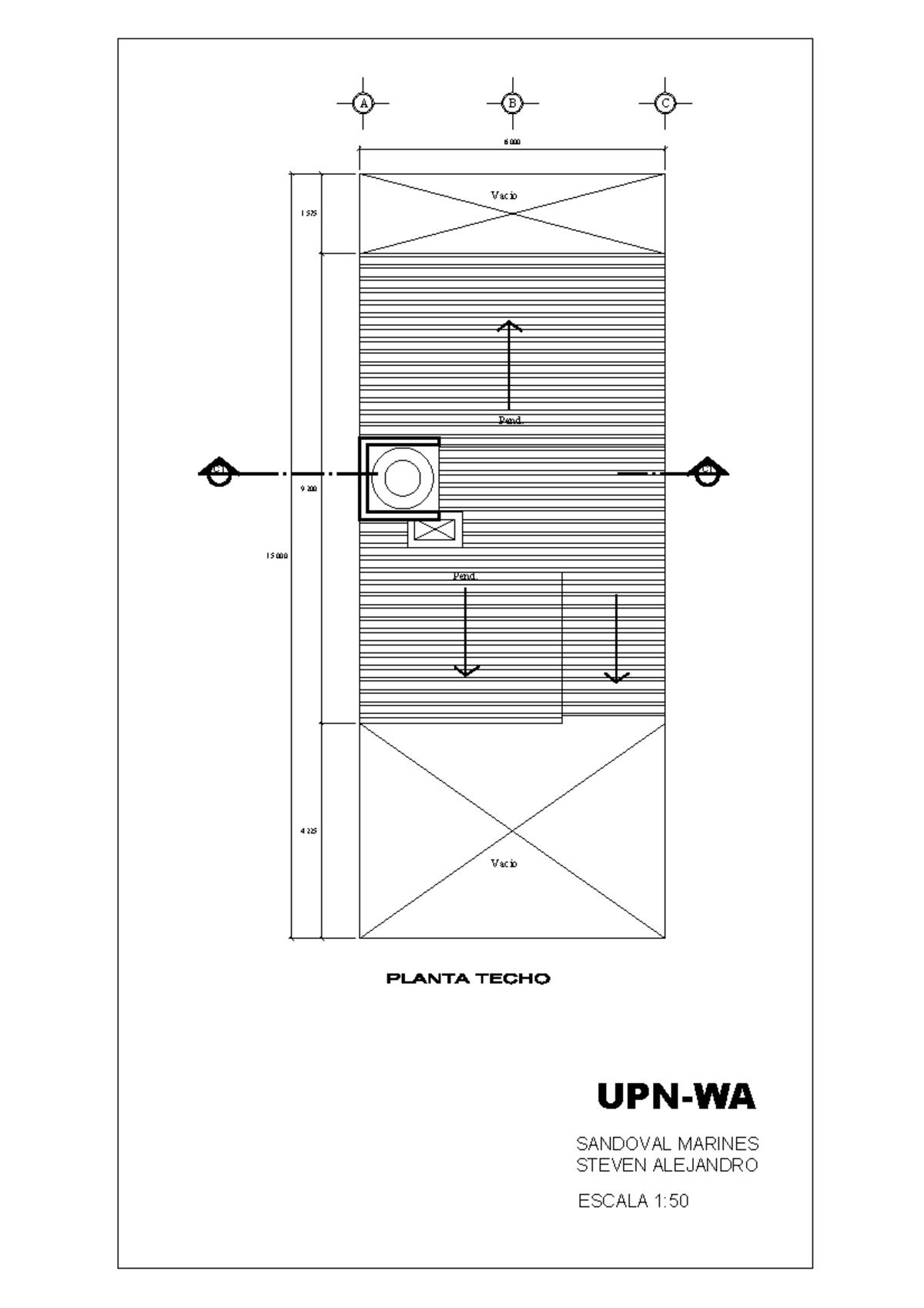 Practica 4 Exp Grafica- Techo - Representacion Grafica - CT CT Vacio ...