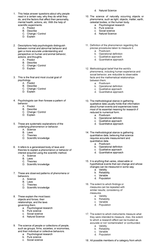 Social Psychology - PSY 037: SOCIAL PSYCHOLOGY - Studocu